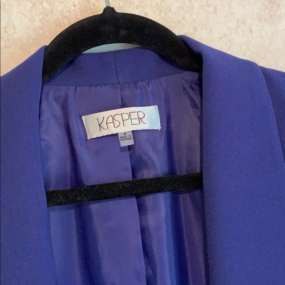 Kasper | Jackets & Coats | Kasper Royal Blue Dress Business Jacket ...